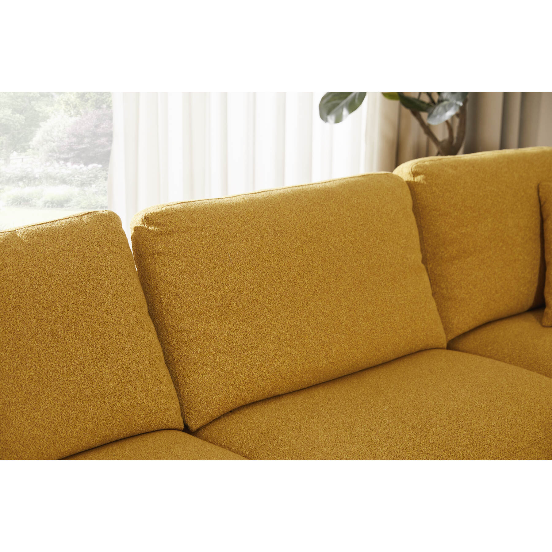 Corner Set Yellow 5 Seater KM.6669 – CityW – سيتي دبليو