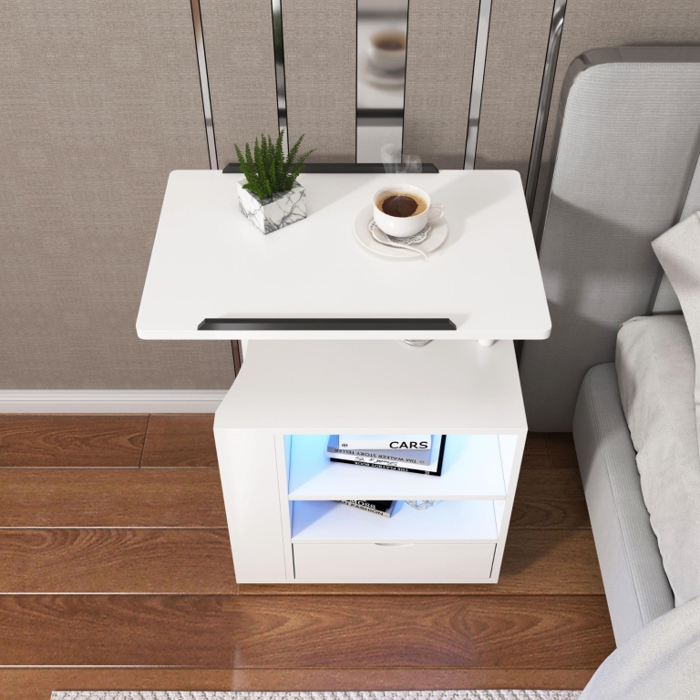 Functional Night Stand – SN004-W-AU-3 – CityW – سيتي دبليو