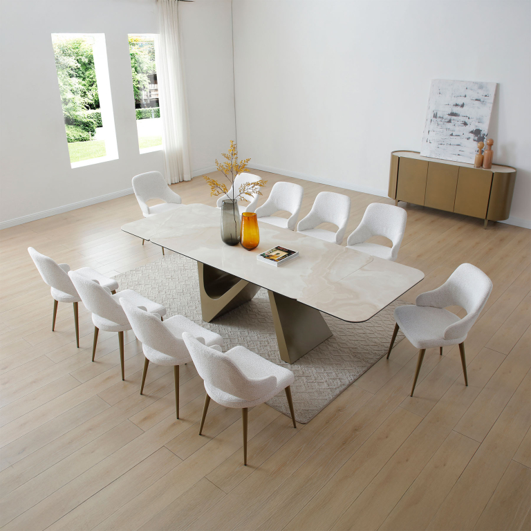 Dining Table/10 Chairs with 10 Chairs DT9562CI – CityW – سيتي دبليو